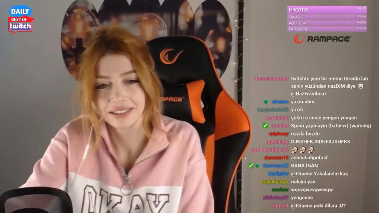 ELRAENN VE NAZ FRAMBUAZ KUR YAPIYOR - YouTube