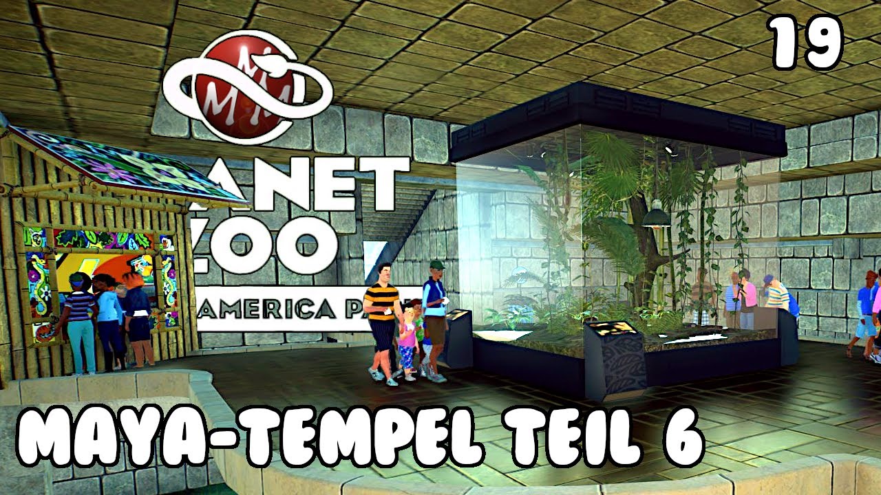 Maya-Tempel Teil 6 • PLANET ZOO • Südamerika Paket • 19 - YouTube