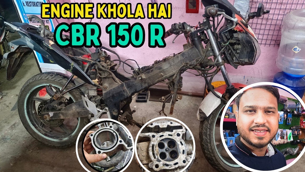 CBR 150 Engine Open | Full Detail - YouTube