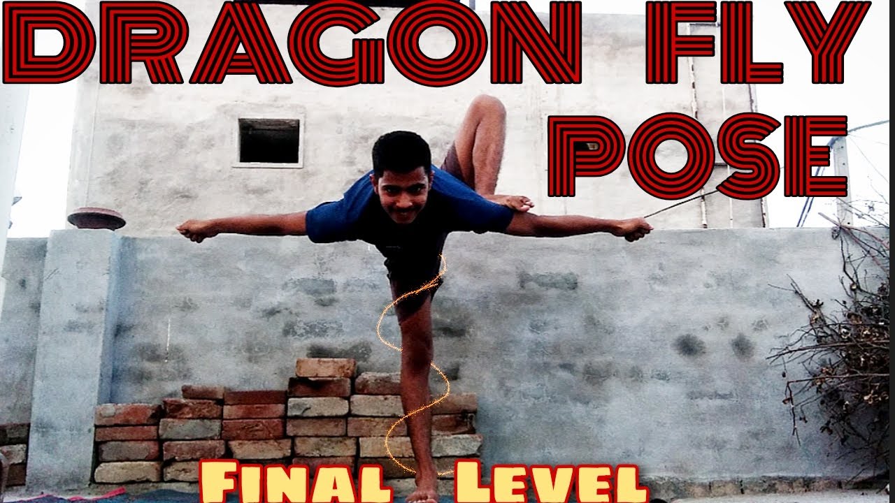 DRAGON FLY POSE 🔥(FINAL LEVEL) | ADVANCE YOGA POSE | #yoga #balance # ...