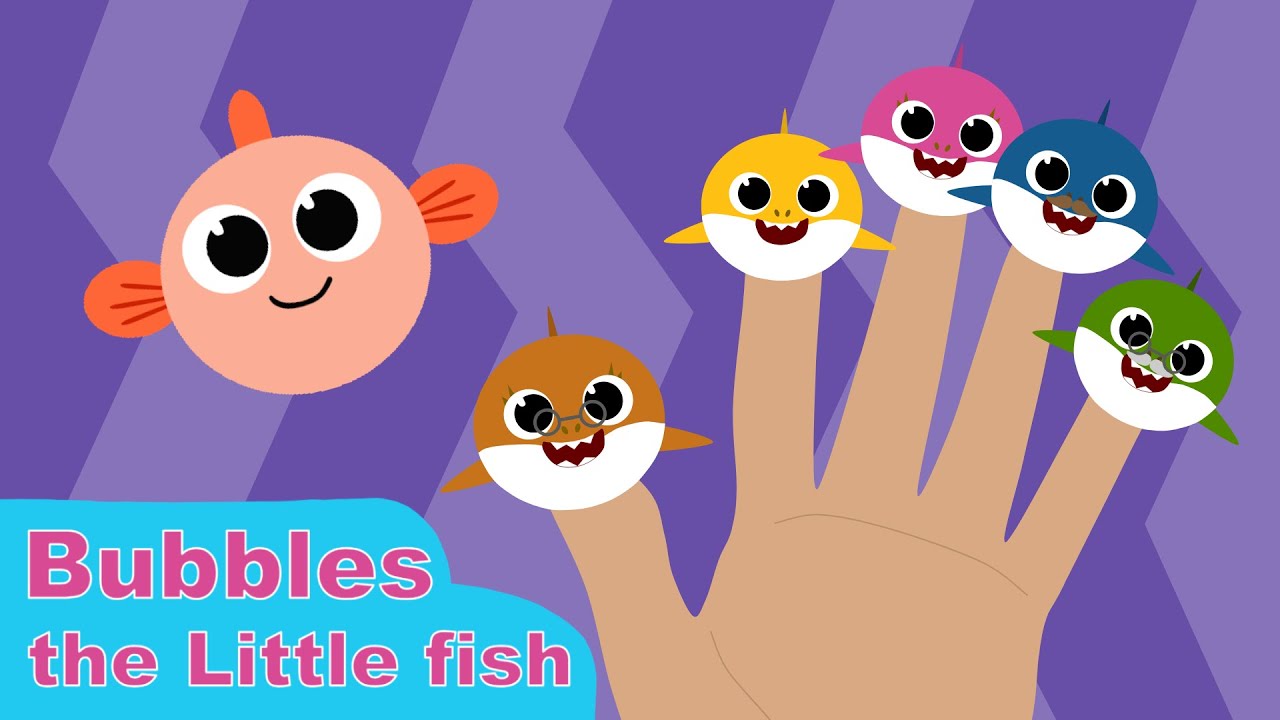 Baby Shark Finger Family | Shark Family | Kids Favorite Nursey Rhyme ...