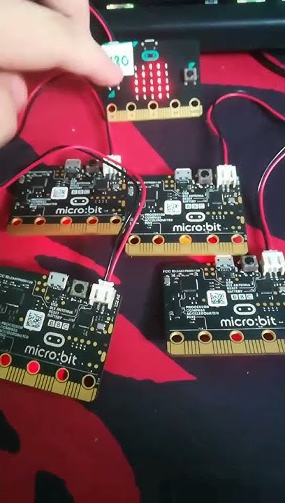BBC micro:bit Memory Game Demo - YouTube