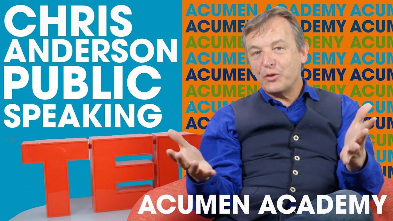 Chris Anderson's Master Class on Public Speaking — TED Curator - YouTube