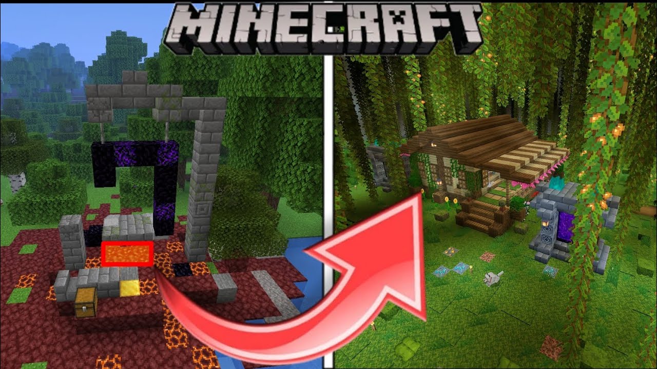 My Under Lava Secret base tutorial in Minecraft (2022) - YouTube