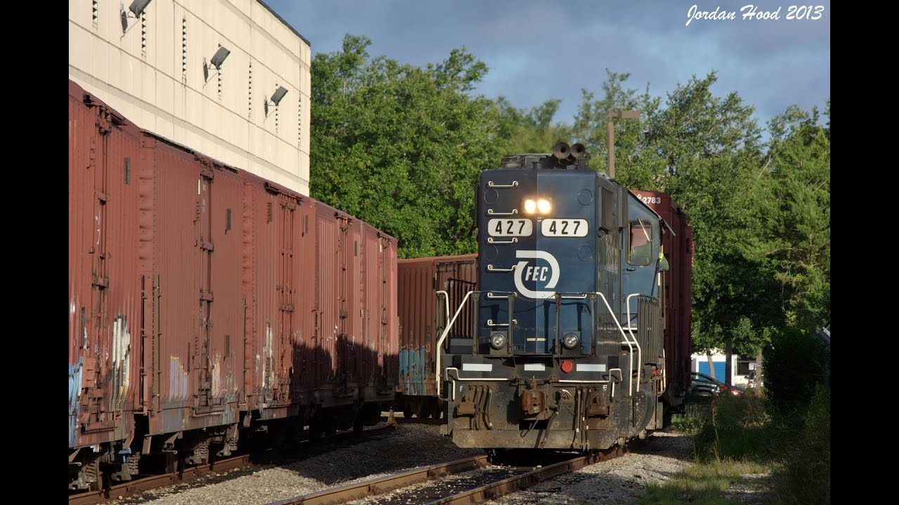 FEC Railway 6/7/13: Daybreak in North Florida - YouTube