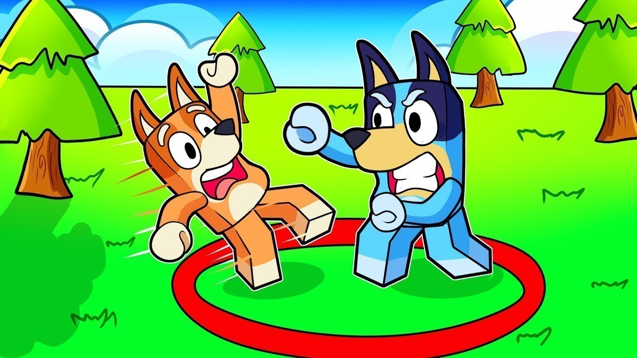 BLUEY Y BINGO ATRAPADAS EN UN CIRCULO en ROBLOX 😭🔴 LAS AVENTURAS DE ...