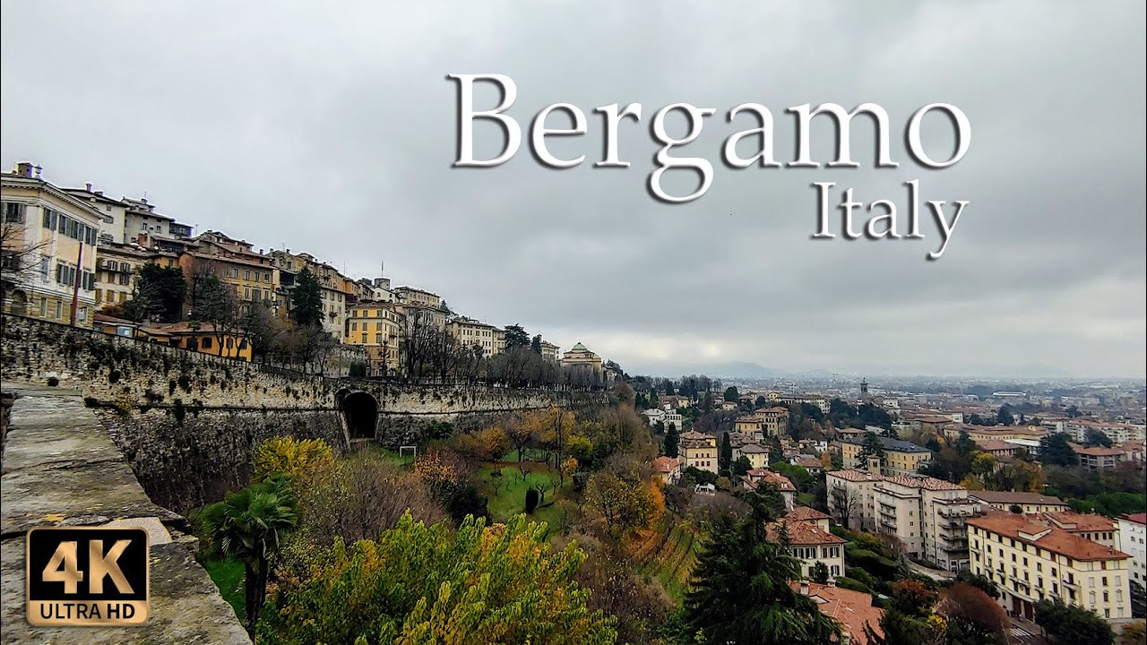 Bergamo, Città Alta - Italy Walking Tour - YouTube