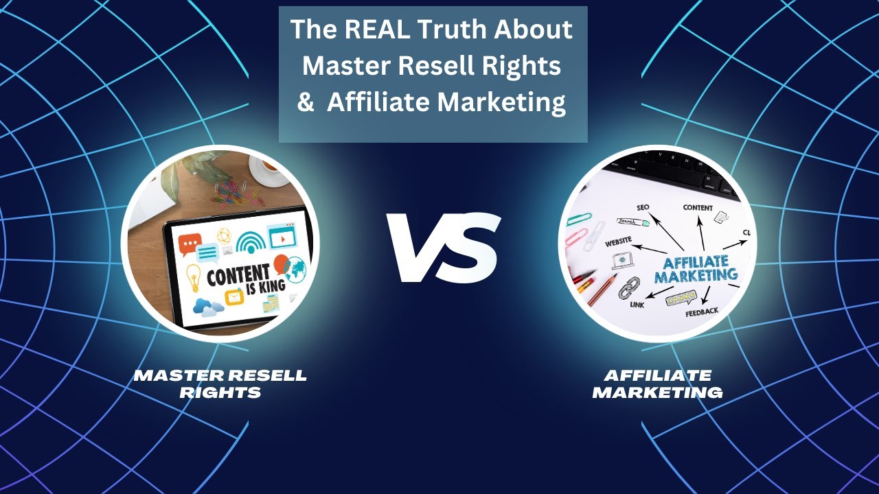 The REAL Truth About Master Resell Rights & Affiliate Marketing #mrr # ...