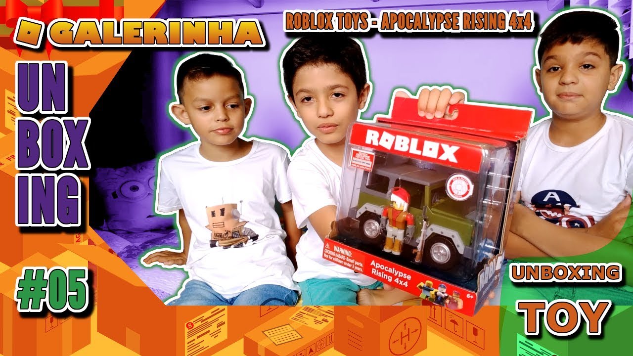 Unboxing - Roblox Toys - Apocalypse Rising 4x4 - YouTube