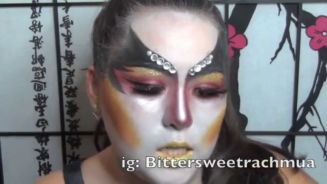 Bird makeup tutorial 2015 - YouTube