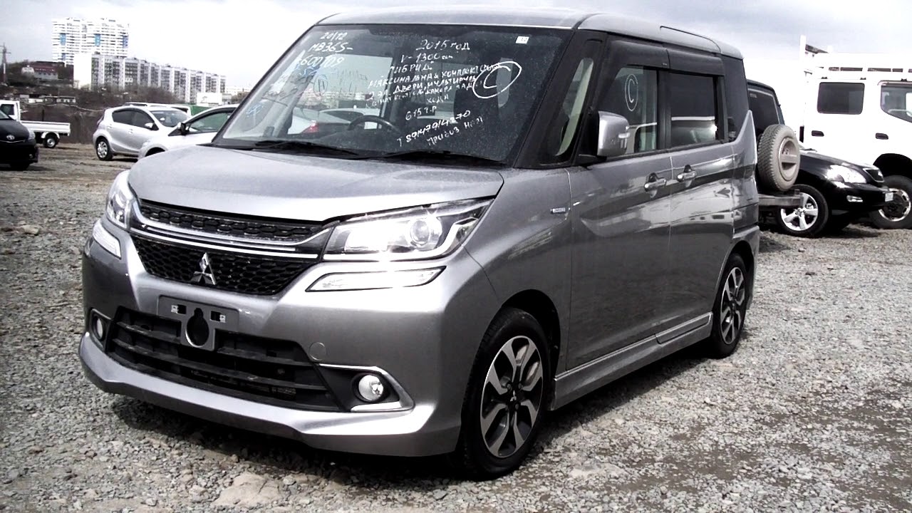 2015 г Mitsubishi Delica D2 Hybrid - YouTube