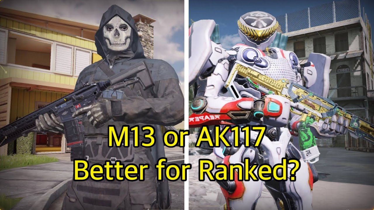 M13 or AK117 in Ranked Matches? COD Mobile Multiplayer # ...