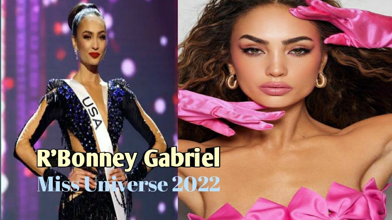 R'Bonney Gabriel | Miss Universe 2022 | Miss Universe USA 2022 - YouTube