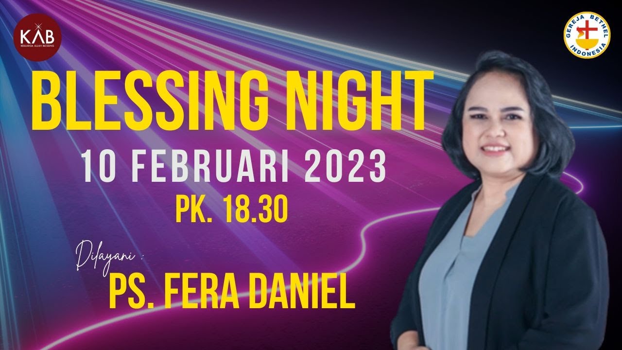 BLESSING NIGHT with Ps. VERA DANIEL - YouTube