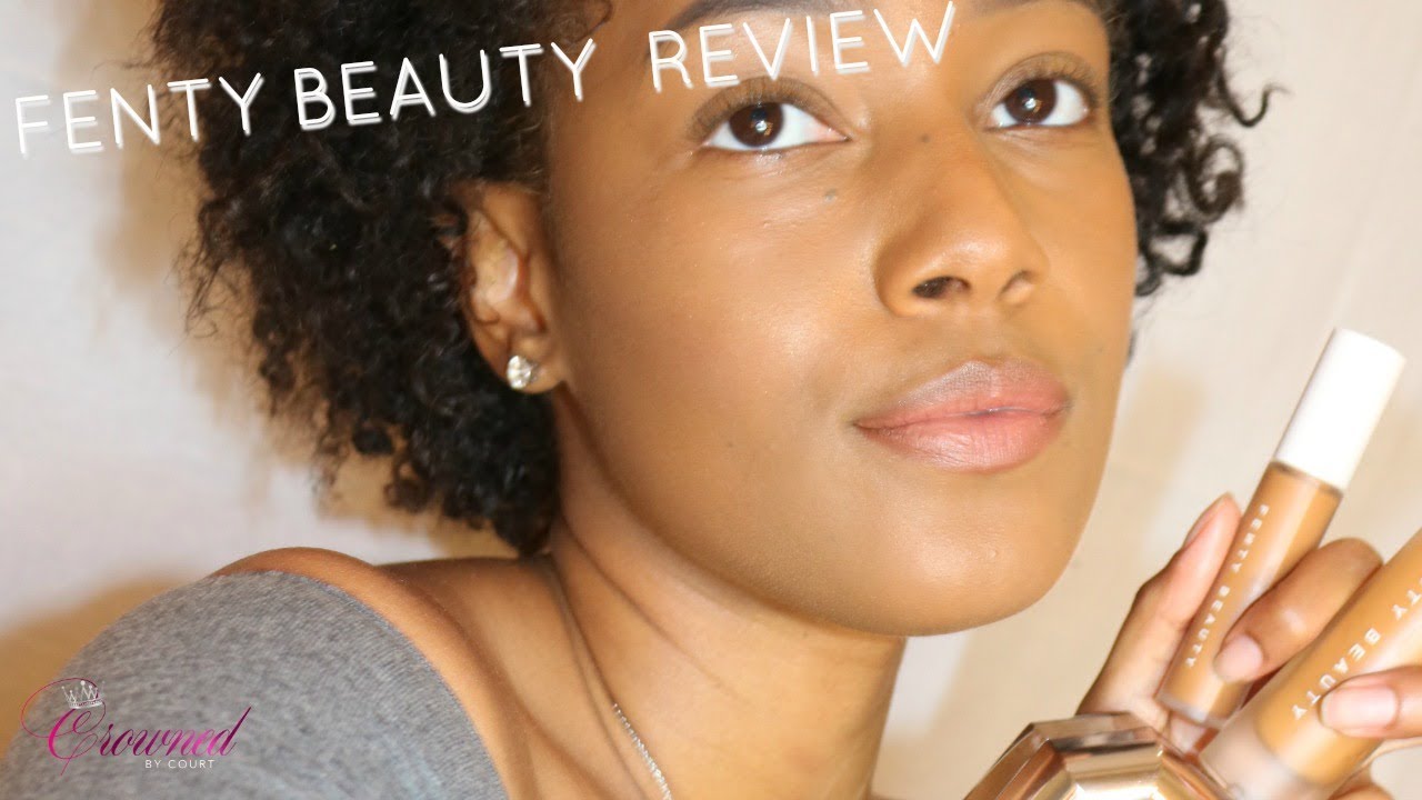 Fenty Beauty Instant Retouch Concealer + Setting Powder Review in 390 ...
