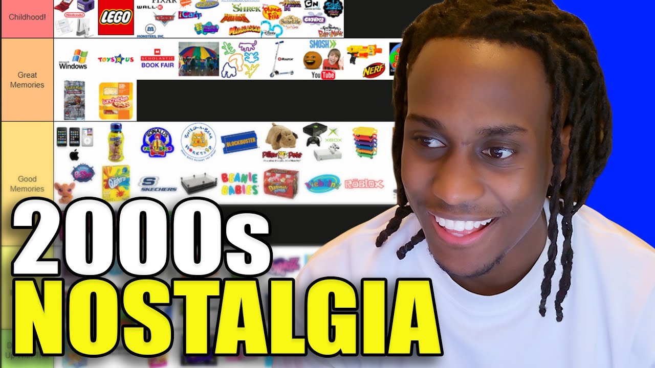 2000s Nostalgia tier list - YouTube