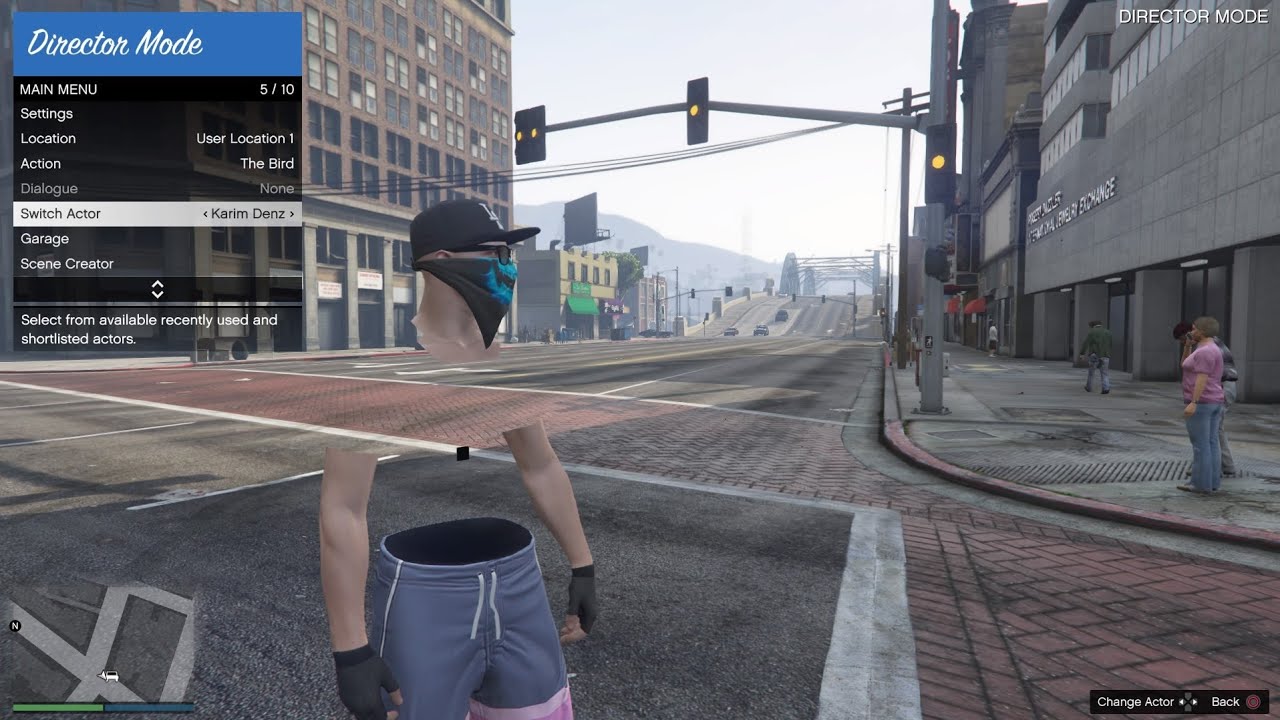 GTA V Karim Denz easter egg in Director Mode - YouTube