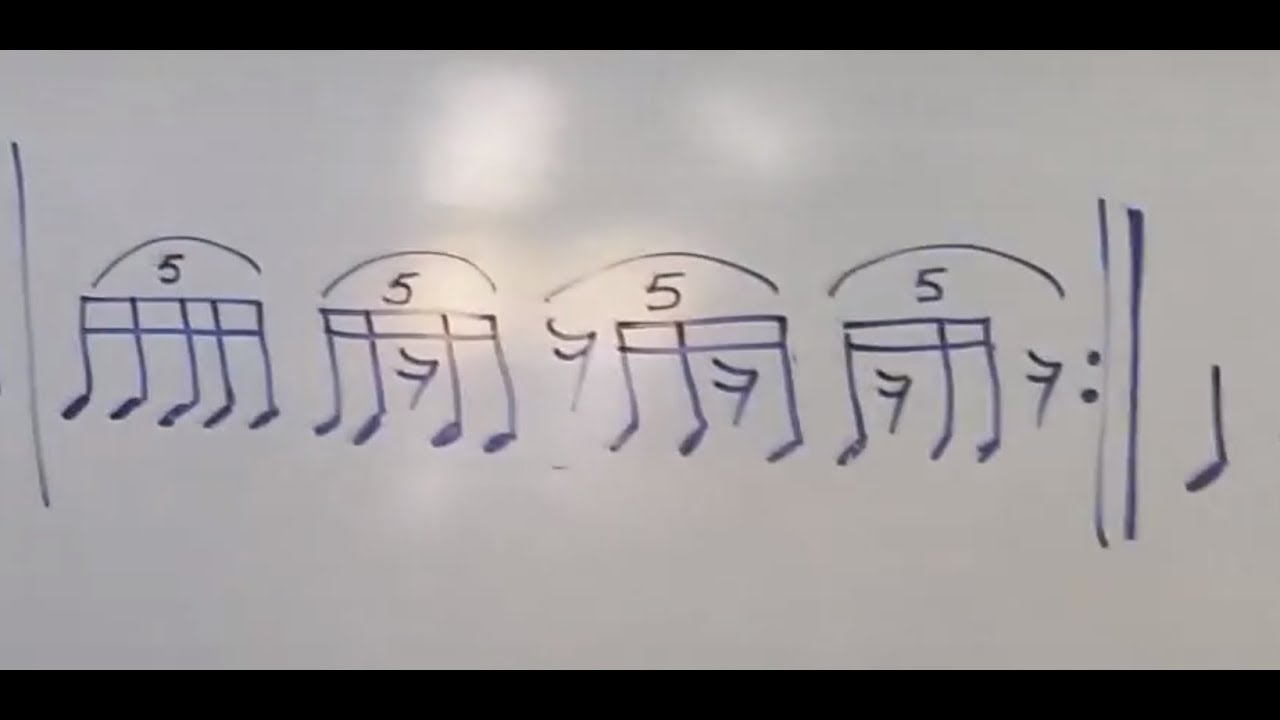 How To Do Quintuplets - Como Fazer Quintinas - Como Tocar Quintinas ...