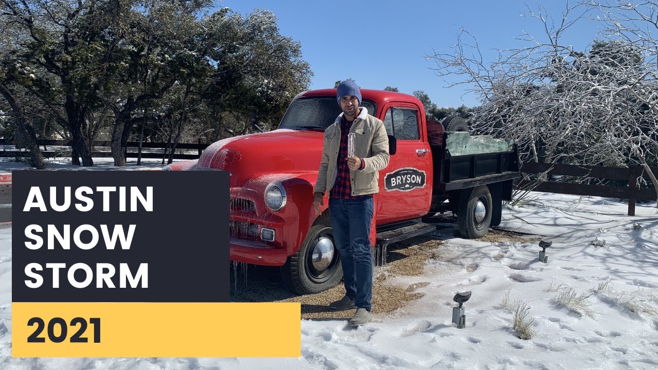 Austin Snow Storm 2021 - YouTube