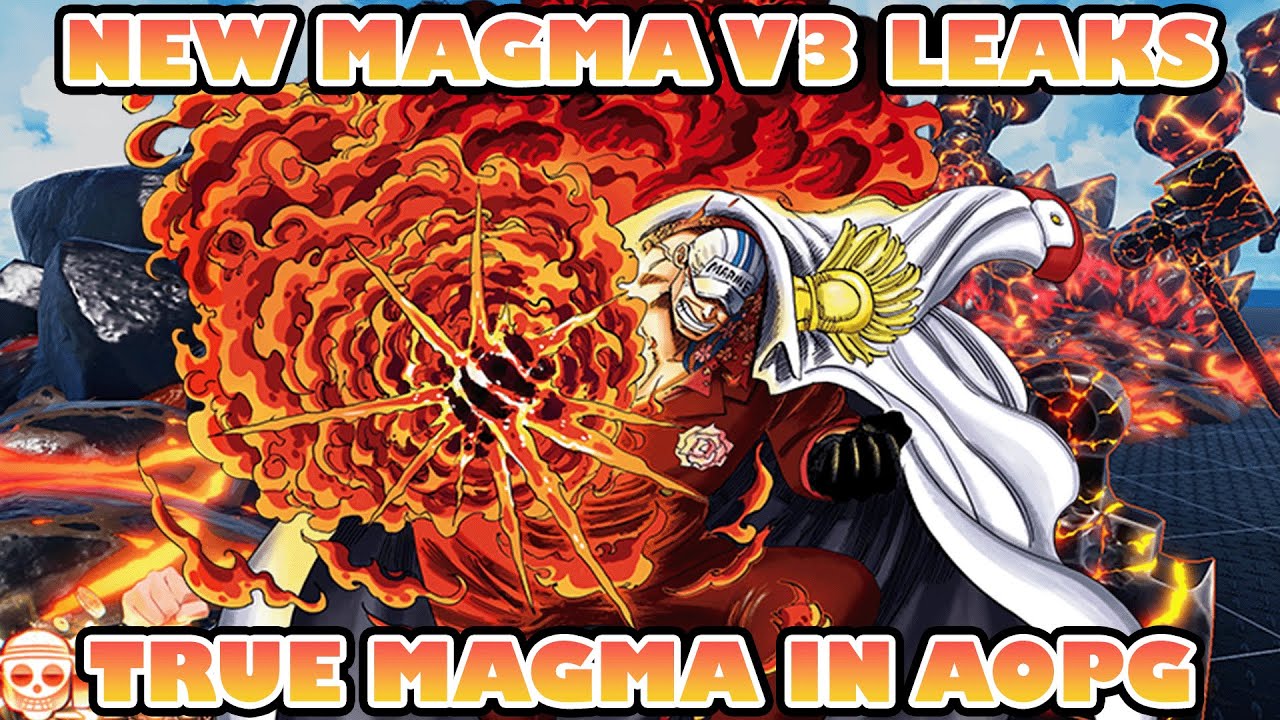 [AOPG] New Magma V3 Leaks.. (AKAINU + RELEASE DATE).. - YouTube