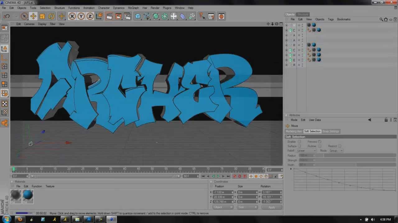 Graffiti Speedart #1 | "Archer" - YouTube