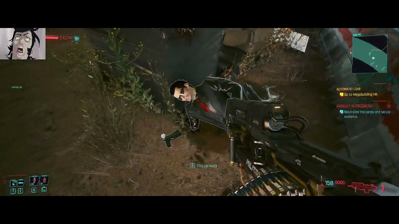 Militech Mk 31 HMG Heavy Machine Guns Cyberpunk 2077 - YouTube