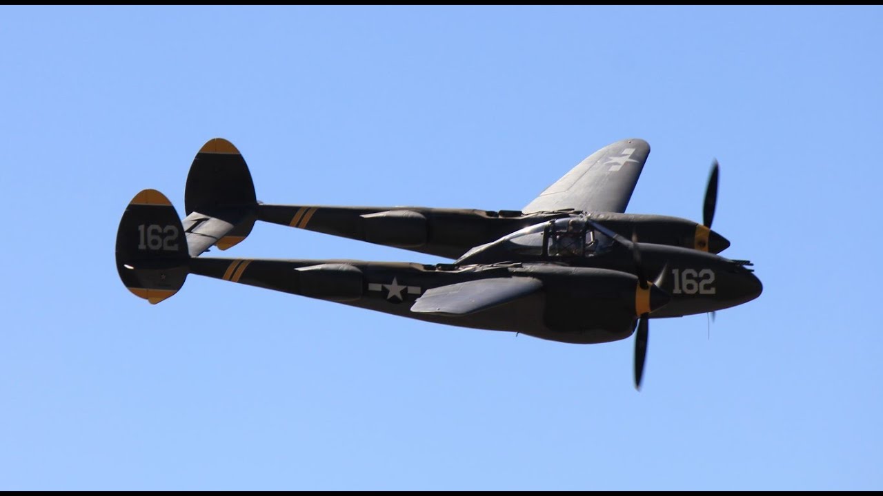 Lockheed P-38 Lightning 23 Skidoo Highlights Central Coast Airfest ...