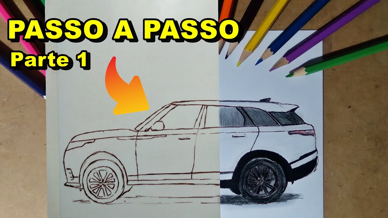 RANGE ROVER VELAR I COMO DESENHAR - Passo a Passo (Pt1) - Drawing Cars ...