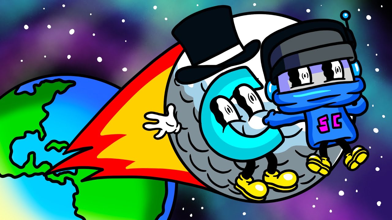 We Power Up and Hit Golf Balls into Space in Golf Orbit: Oneshot! - YouTube