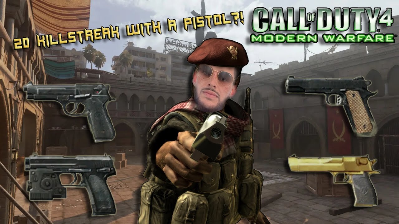 PISTOLS ONLY On COD 4 (2025) - YouTube