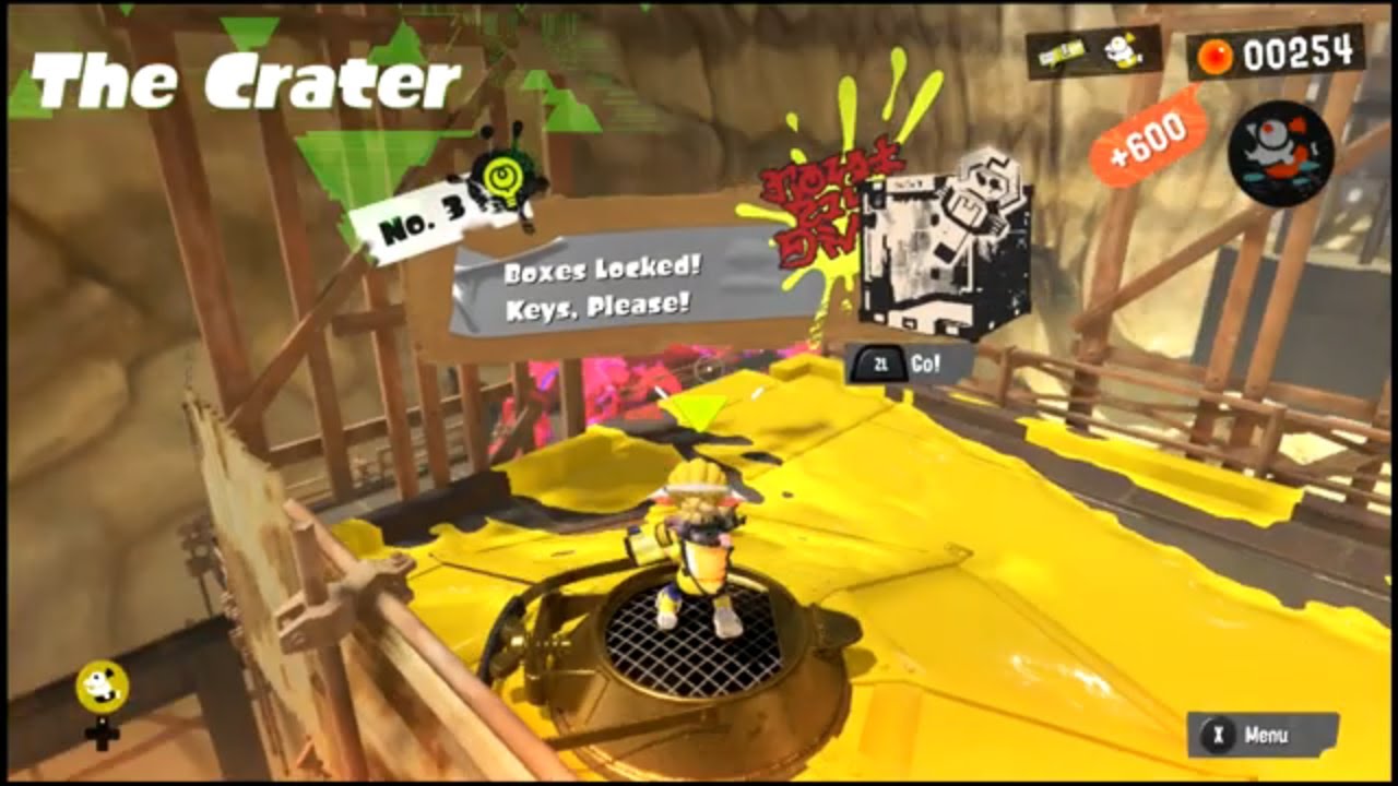 Splatoon 3 - Camp Cuttle - No. 3 | Boxes Locked! Keys, Please! - YouTube