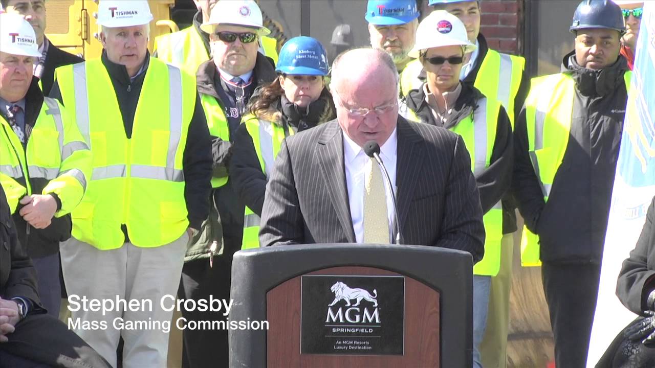 MGM Springfield: Ground Breaking Ceremony - March 24, 2015 - YouTube