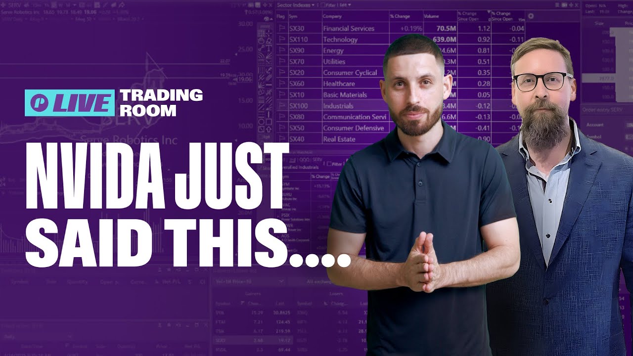 Will NVIDIA's Earnings Ignite a Market Rally? | TTP Live Trading - YouTube