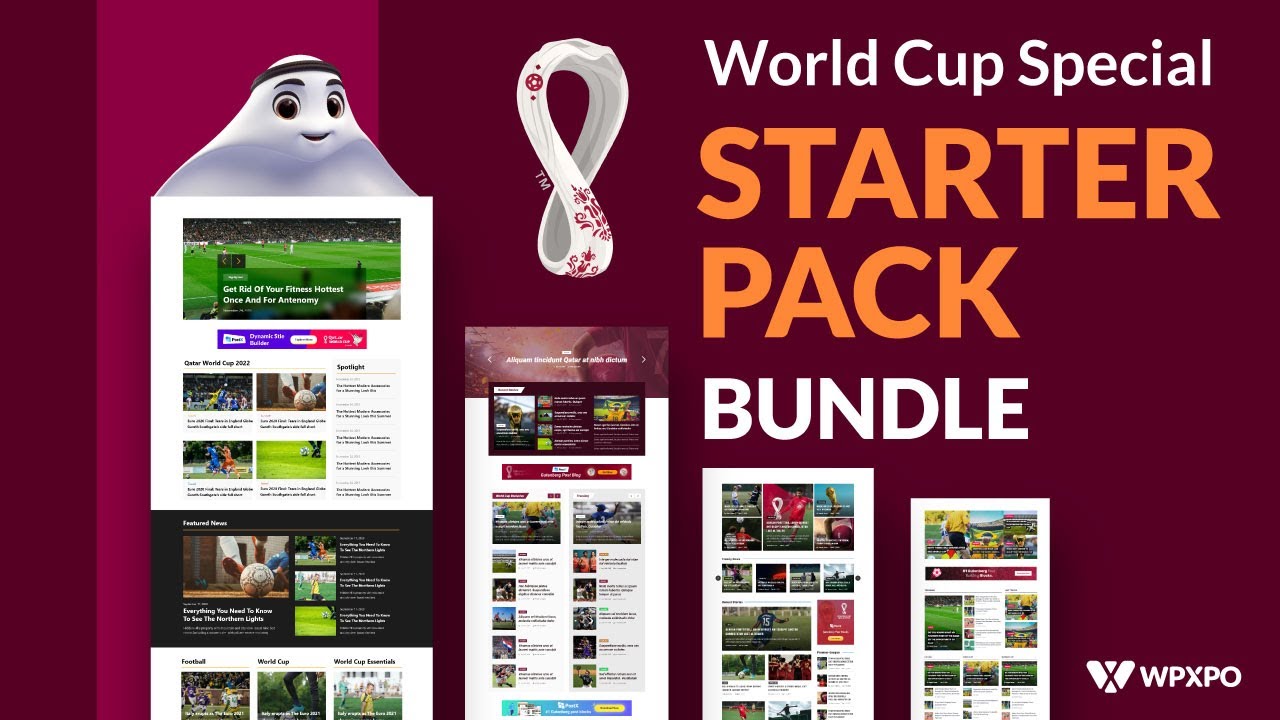 Sports News Start Pack Bundle of 4 Amazing Layouts of PostX - YouTube