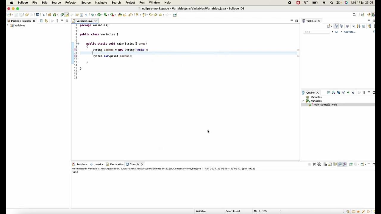 4.1. Literales de los tipos primitivos. Parte VI. Prof. Ingeniero Informático Eduardo Rojo ...