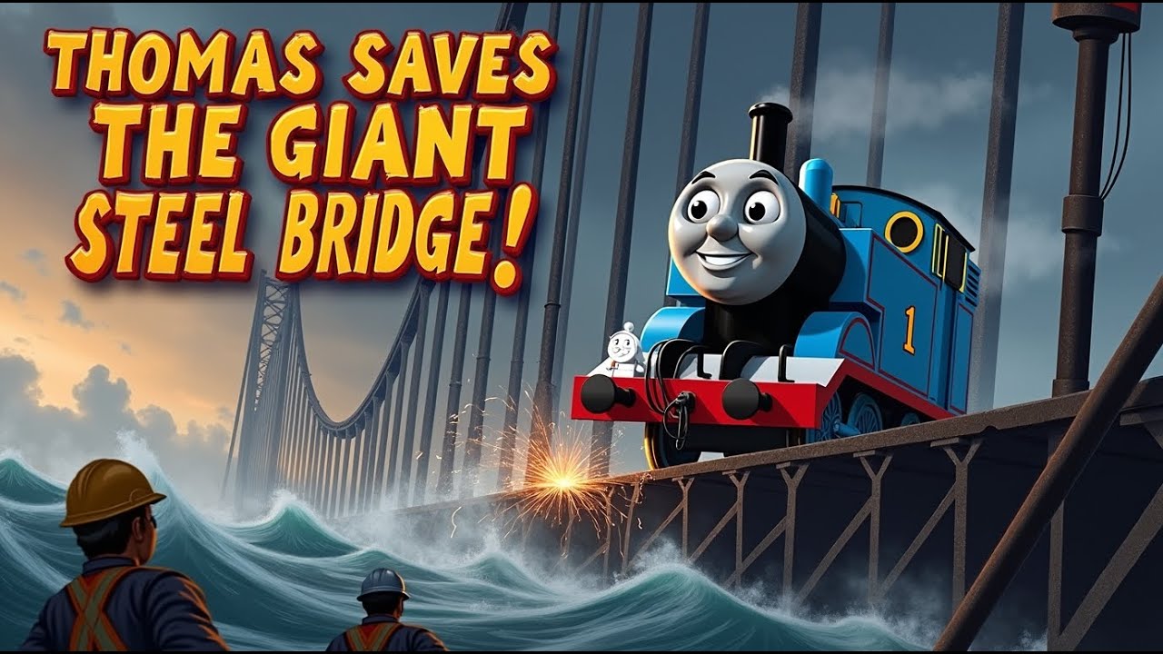 Thomas Saves the Giant Steel Bridge | Teamwork & Rescue Stories of Kid ...