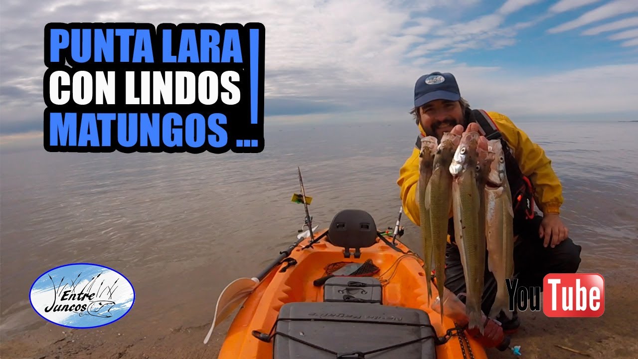 PESCA DE PEJERREY EN PUNTA LARA - LINDOS MATUNGOS - CON POCA CARNADA ...