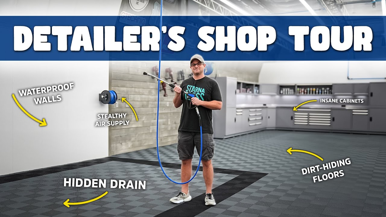 A Look Inside Our Ultimate Car Detailing Garage - YouTube
