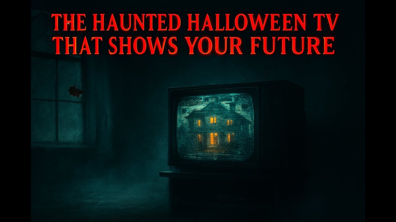 The Haunted Halloween TV That Shows Your Future - YouTube