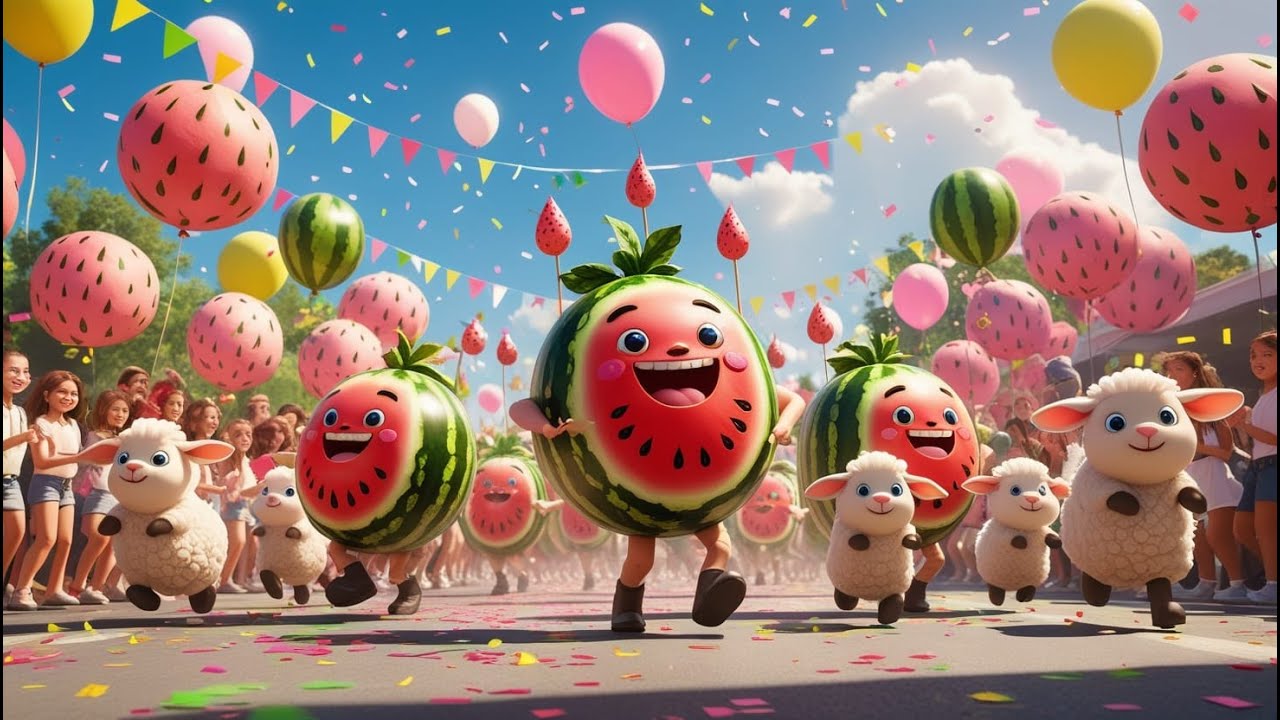 Watermelon Song for Kids in Hindi– Fun & Learning with Juicy Melon ...