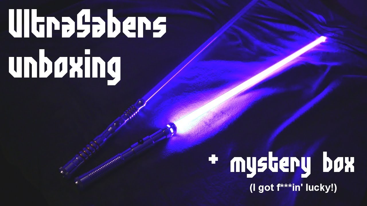 UltraSabers unboxing + ($75) mystery box! - YouTube