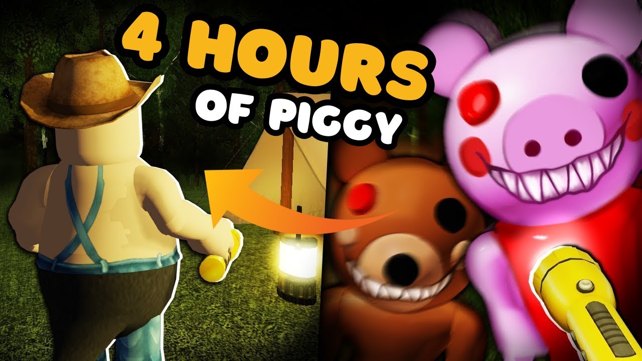 *4 HOURS* OF FLAMINGO PLAYING PIGGY IN ORDER - YouTube