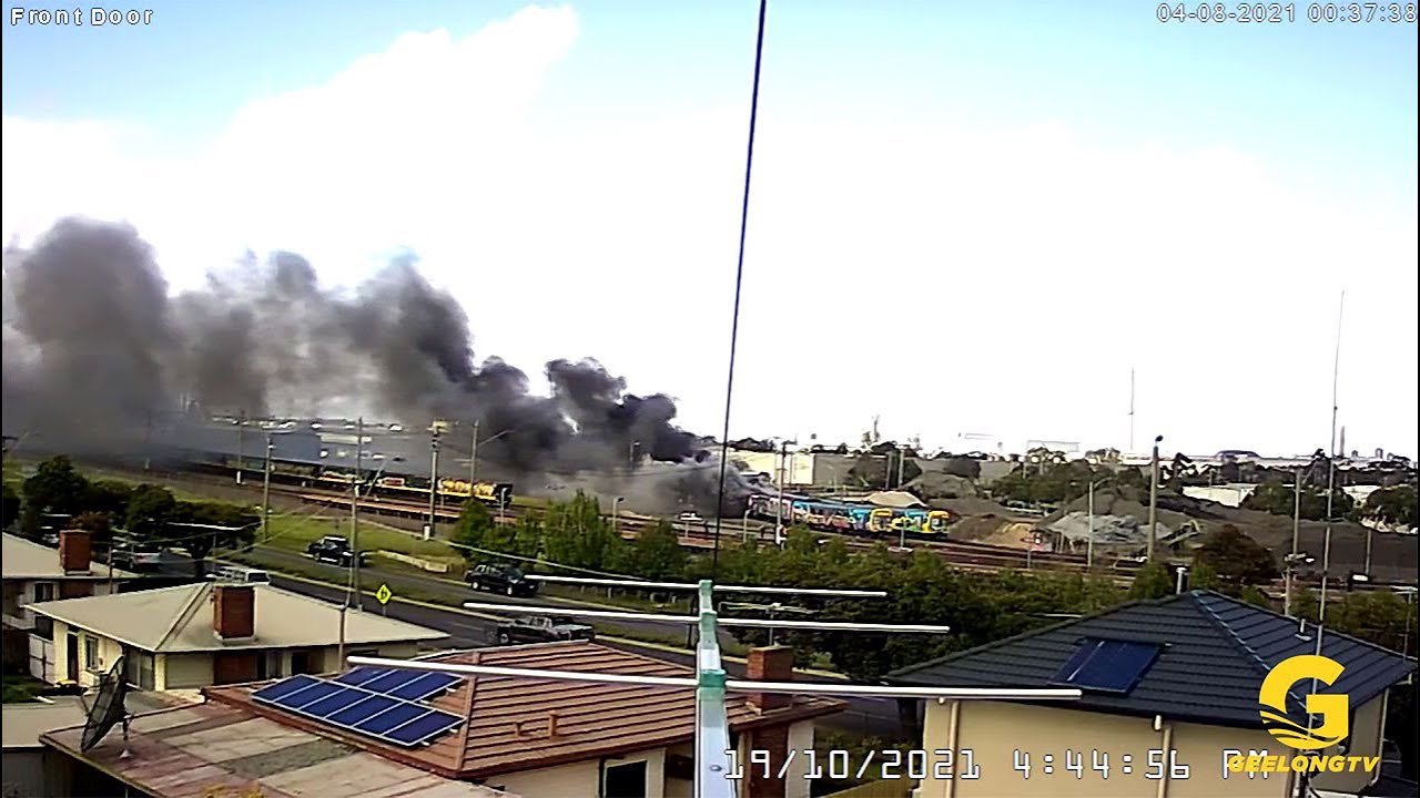 Train Carriage Fire - YouTube
