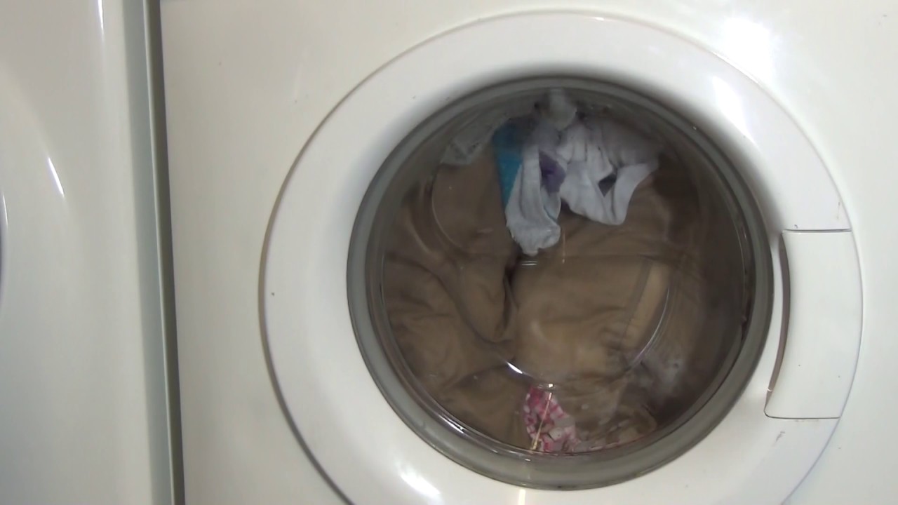 Zanussi Jet System ZWF14380W : Cotton Pre wash : spin 850rpm (Pt 4/14 ...