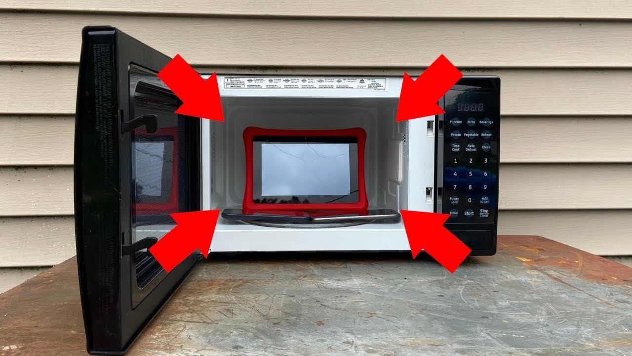 Nabi Tablet In Microwave - YouTube