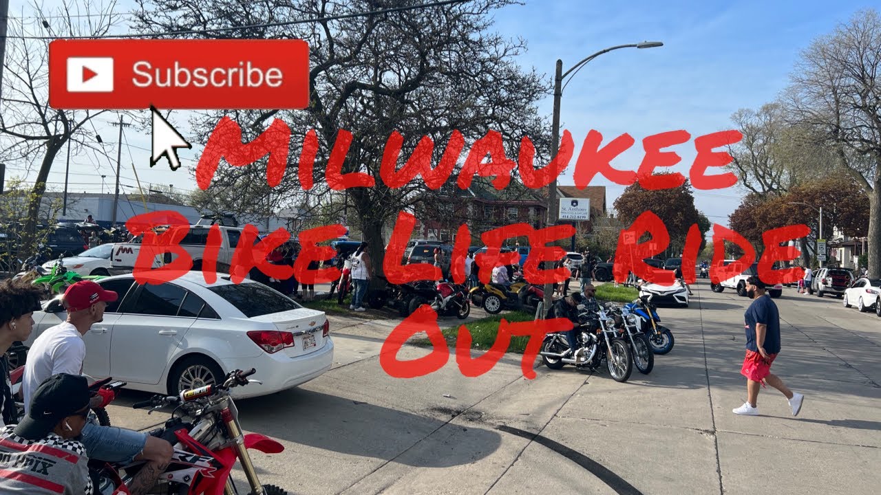 Milwaukee Bike Life Ride Out #fyp #minibike #urbanminibikes #canam # ...