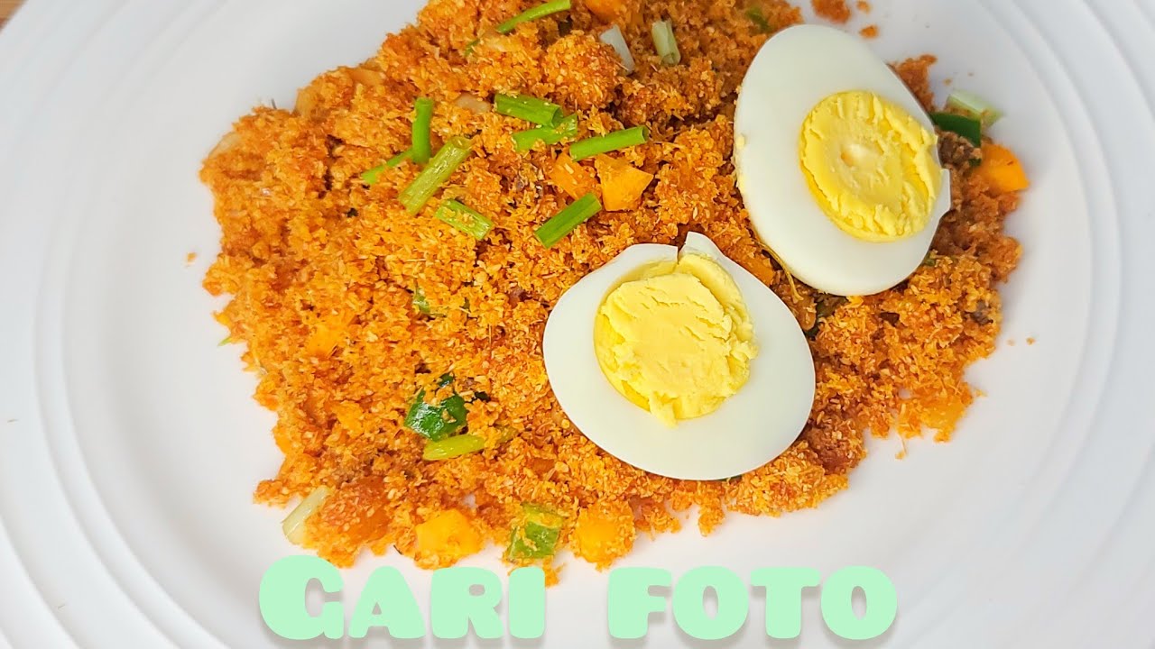 How to make famous Gari Jollof Ghanaian Gari || Fotor Recipe. Very ...