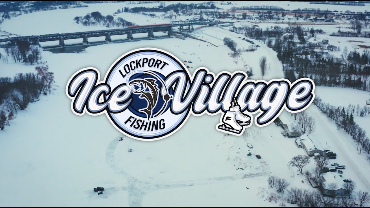 Promo Video, Lockport Ice Fishing Village, North of Winnipeg, 4K! - YouTube