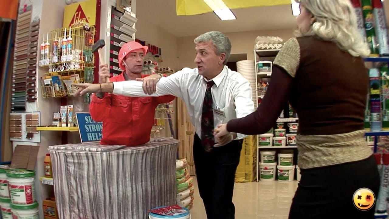 Unbreakable Helmet Prank Shoppers Shocked @CrazyTVPranks - YouTube