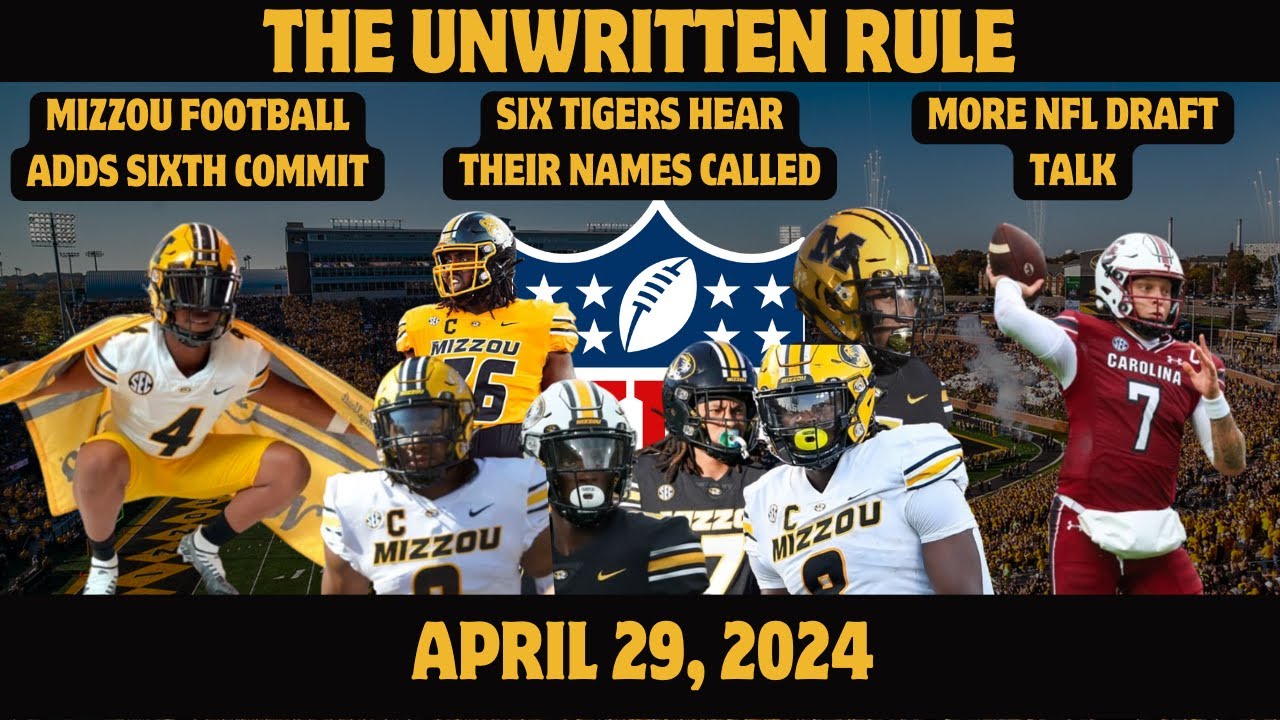 DARIUS ROBINSON GOES ROUND 1, 2024 NFL DRAFT RECAP, MIZZOU LANDS THREE ...